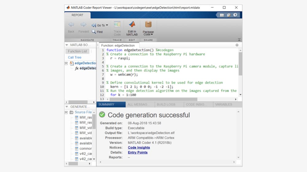 Raspberry Pi Support Matlab And Simulink Hardware Support Matlab And Simulink