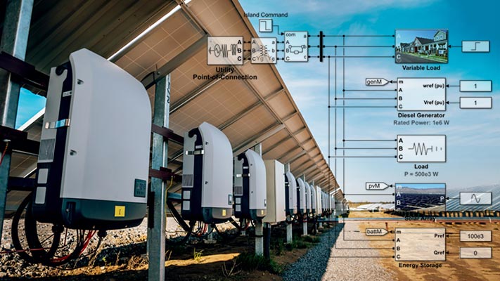 Microrredes, redes inteligentes e infraestructura de carga - MATLAB ...