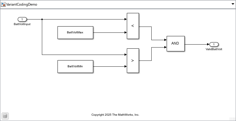 Generate Variant Coding Section in ASAP2 File - MATLAB & Simulink