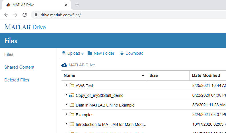 Acceso a datos con MATLAB Online - MATLAB & Simulink
