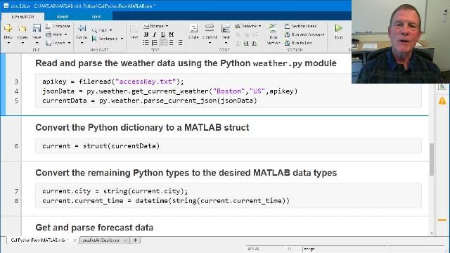 Using MATLAB with Python - MATLAB